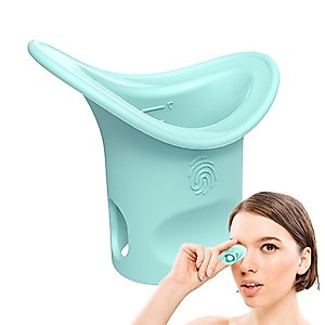 Wash Eye Cups | Soft Silicone Eye Cleansing Cup | Portable Eye Washer for Home and Travel | Effective Eye Bath for Men, Women, and Children | Gentle Eye Hygiene Solution