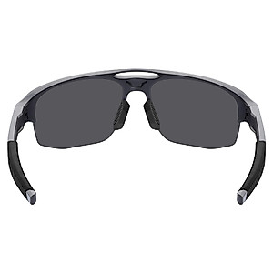 BLAZERBUCK Replacement Nose Pads Nose Piece for Oakley Mercenary OO9424 Sunglasses - Standard Black + Low Bridge Black