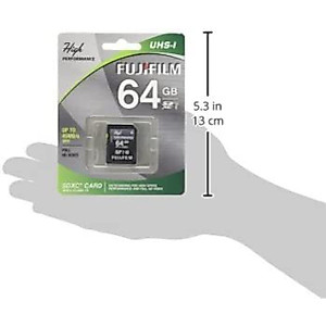 Fujifilm High Performance - Flash Memory Card - 64 GB - SDXC UHS-I (600013604)