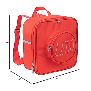 LEGO SMALL BRICK BACKPACK - RED