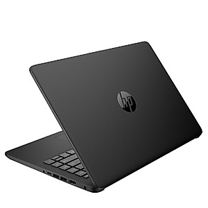 HP Latest Stream 14" HD Laptop, Intel Celeron Processor, 8GB Memory, 64GB eMMC Storage, Fast Charge, HDMI, Up to 11 Hours Long Battery Life, Office 365 1-Year, Win 11 S, Microfiber Bundle, Black