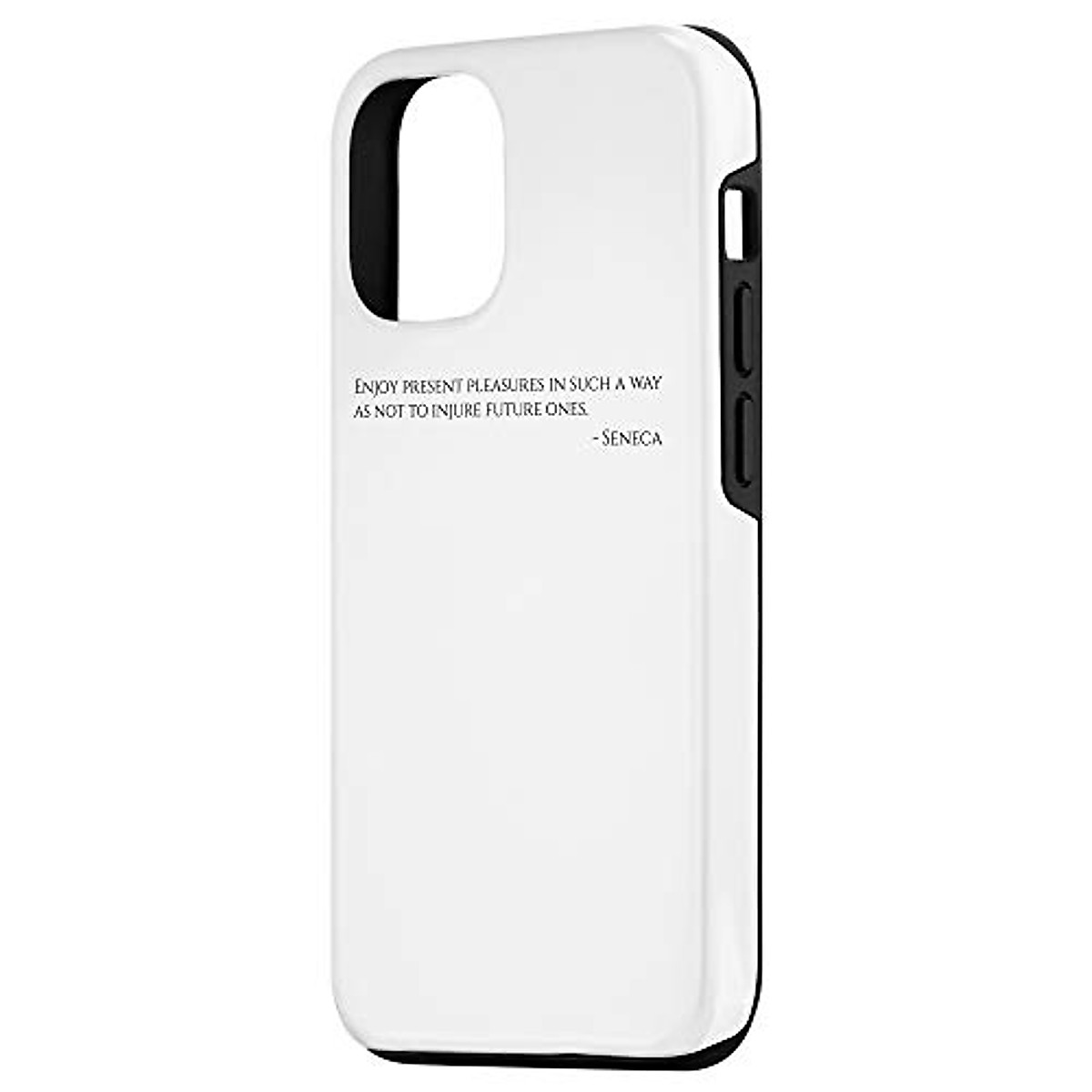 iPhone 12/12 Pro Stoic Philosophy - Seneca Quote On Pleasures - Stoicism Case