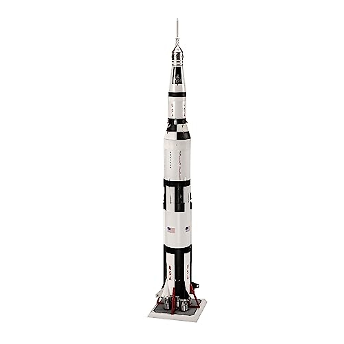 Revell 03704 Apollo 11 Saturn V Rocket Model Kit, White