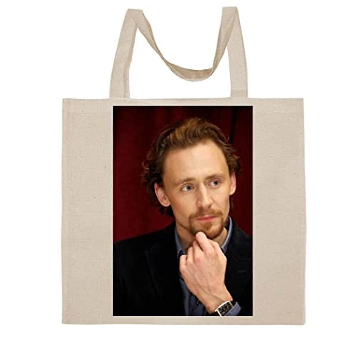 FC Carino Tom Hiddleston - A Nice Graphic Cotton Canvas Tote Bag FCA #FCAG734735