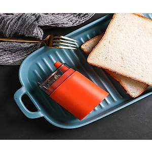 Syart Toothpick Holder Dispenser Pop-Up Automatic Toothpick Dispenser for Kitchen Restaurant Thickening Toothpicks Toothpicks for Appetizers Toothpicks for Appetizers Toothpick Storage Box (orange