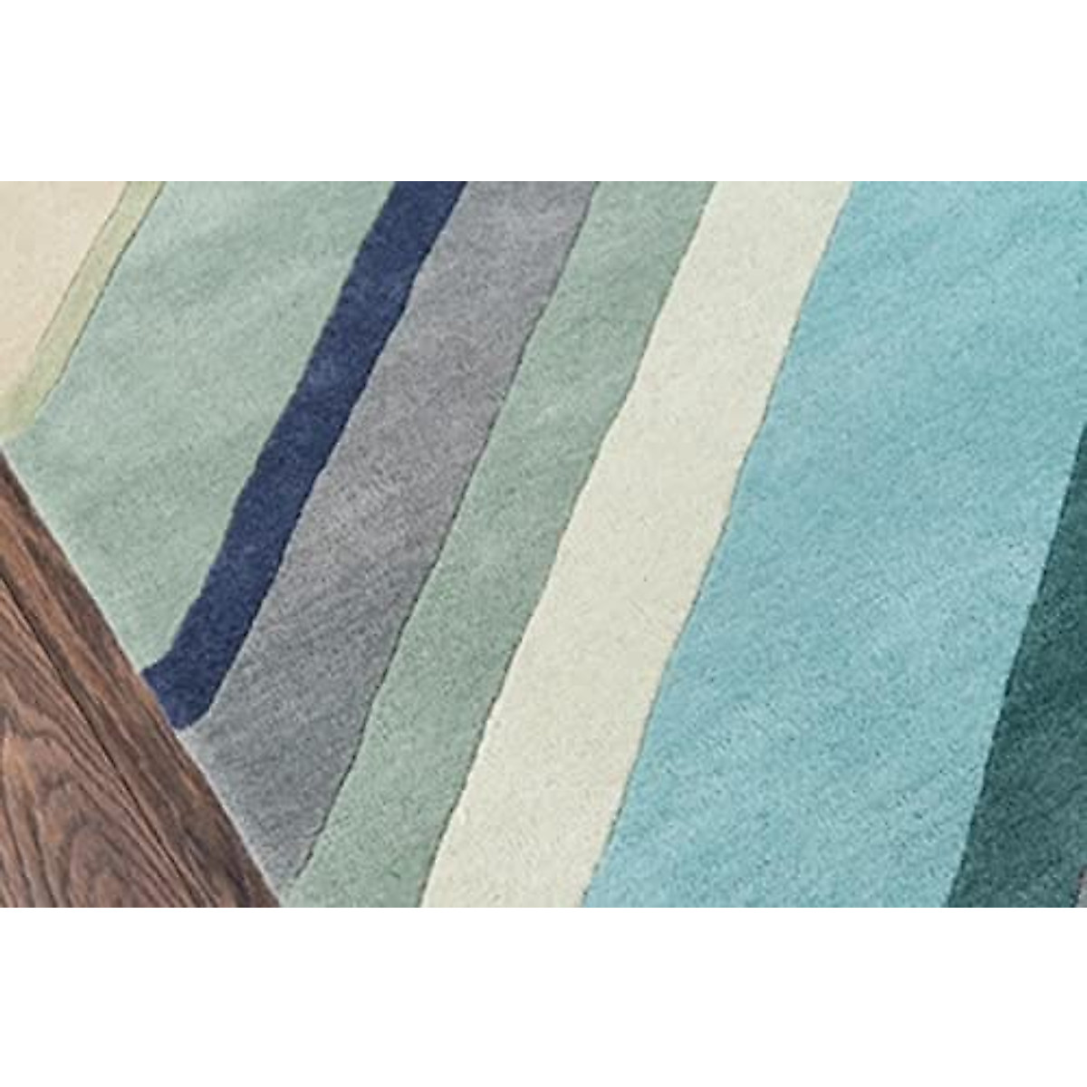 Novogratz Delmar Collection Ultralight Area Rug, 5'0" x 8'0", Blue