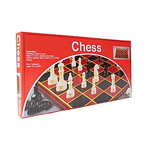 Pressman Chess - with Folding Board and Full Size Chess Pieces