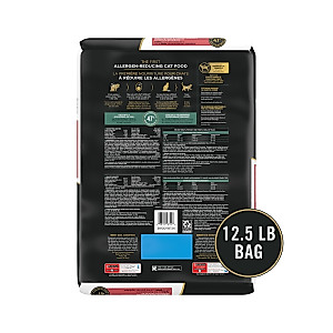 Purina Pro Plan Allergen Reducing, High Protein Cat Food, LIVECLEAR Turkey and Oatmeal Formula - 12.5 lb. Bag