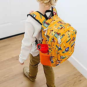Wildkin Kids 15 Inch Backpack and Umbrella Bundle for On-The-Go Comfort (Under Construction)