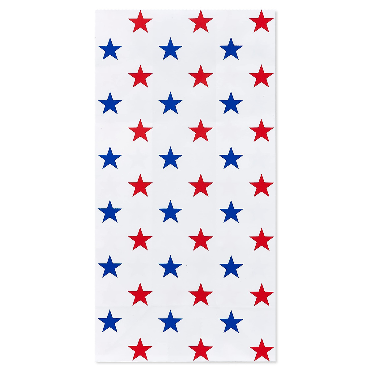 American Greetings 10" Large Patriotic Gift Bags, Red, White and Blue (16-Count)