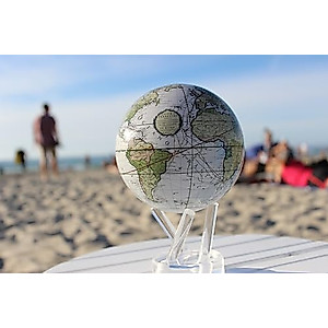 MOVA Globe Antique Terrestrial White 6"