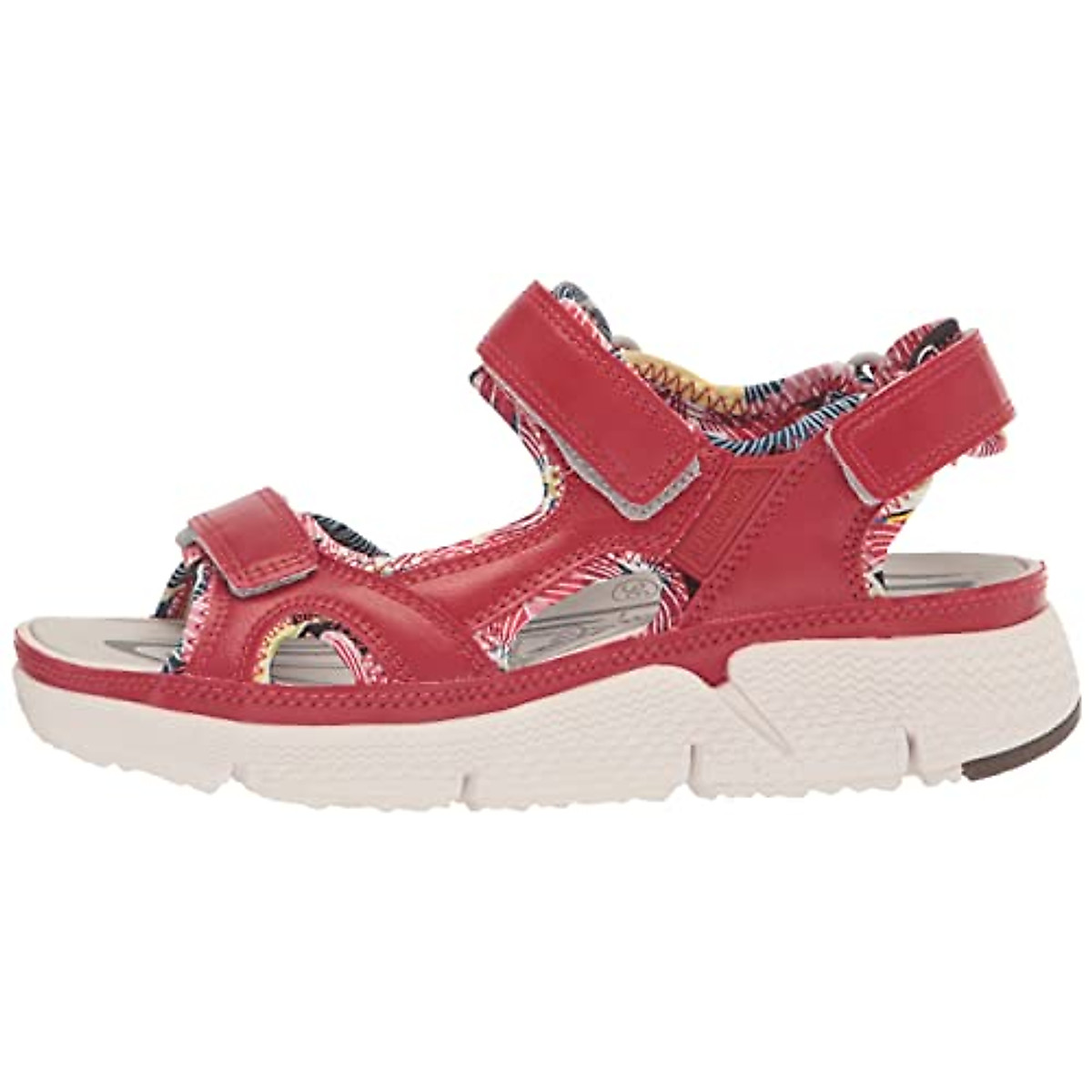 ALLROUNDER by MEPHISTO Women's Its Me Sandal, Red Soft, 8