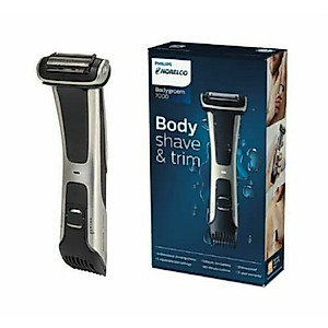 Philips Norelco Bodygroom Series 7000 Showerproof Body Trimmer & Shaver, BG7030/49, 1.0 Count