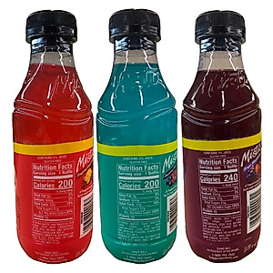 Mistic Fruit Punch Blueberry Grape Strawberry 6 Bottle Variety Pack (Total of 95 Oz)