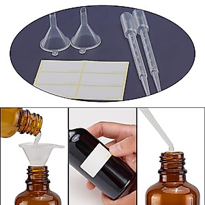 YIZHAO Green Glass Dropper Bottle 4oz, Tincture Bottles with Glass Dropper, for Essential Oils, Aromatherapy, Cosmetic, Laboratory, Pharmacy, Liquids, Travel –4 Pcs