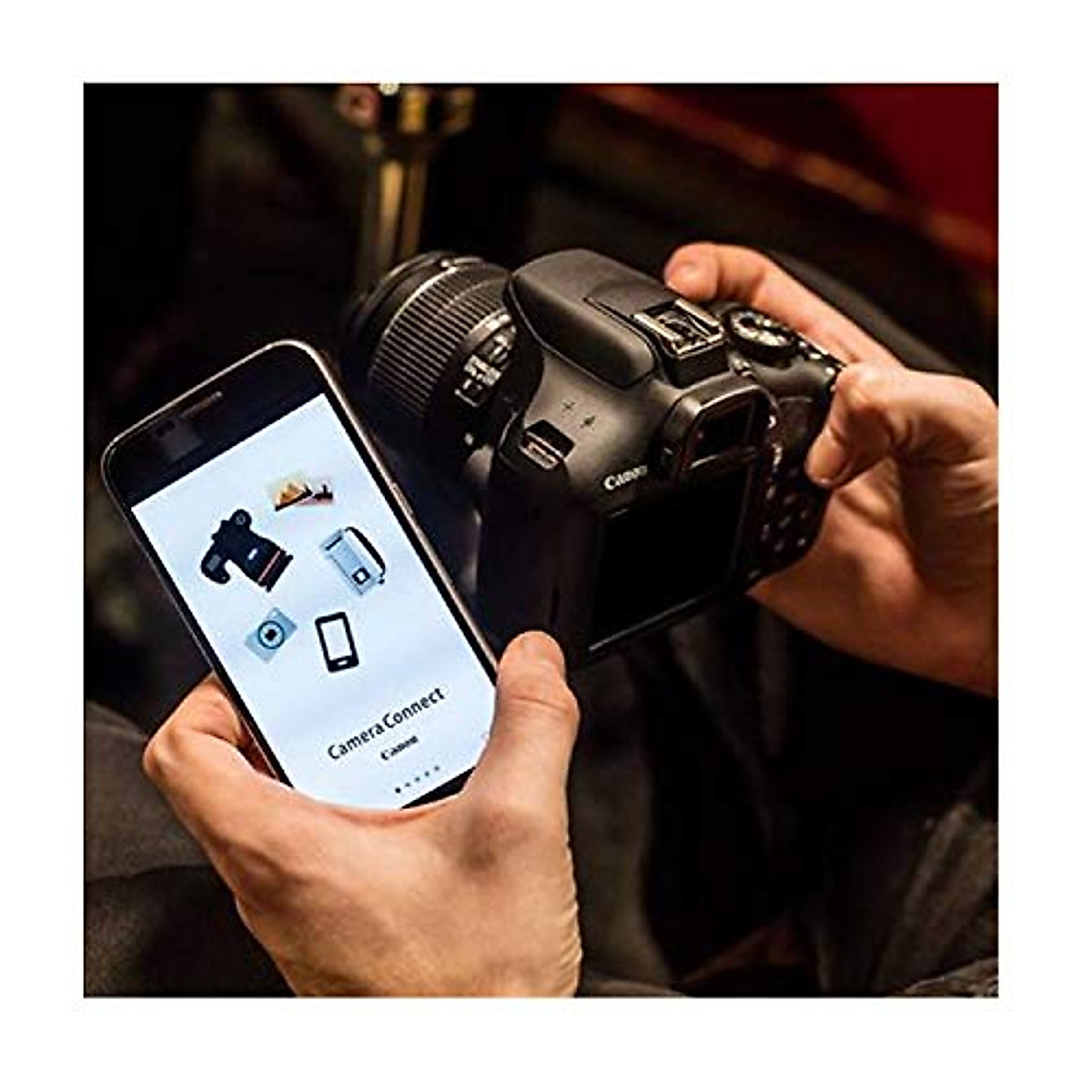 Canon EOS 2000D / Rebel T7 DSLR Camera Body Only (No Lens) + Canon Case + 32GB SD Card (13pc Bundle) (Renewed)