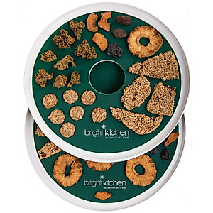 6 Silicone Dehydrator Sheets NON-Toxic for Nesco Round Dehydrators Fruit Roll Up Fruit Leather Circle ReUsable Flexible Non Stick - 6 FLAT Sheets