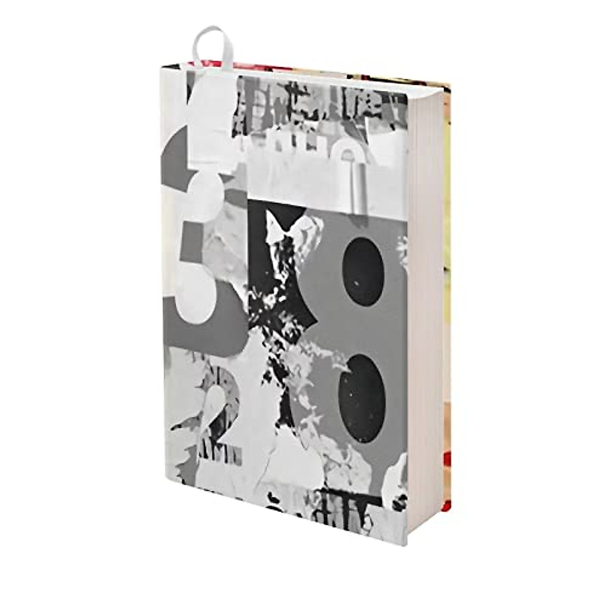 TODIYADDU Grey Print Book Covers for Soft Cover Books Damp-proof No Glue Book Pouch Easy to Install Large Book Sleeves for Book Lovers Teens Adult Teacher