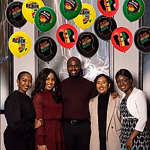 Black History Month Balloons Party Decoration Supplies - African American Country Festival Black History Balloons Party Decorations