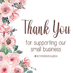 Girls Love A Monogram - Floral Pink Blushing Baby Blankets for Girls - Custom Baby Blankets for Girls