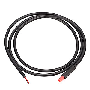 minifinker Electric Bike Conversion Cable, Sturdy Durable 2Pin Male Electric Bike Signal Extension Line for Signal