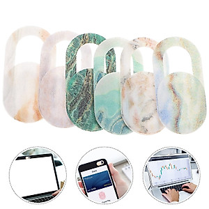 6pcs Lens Cover Computer Accessory Laptop Cover Webcam Cover Slide Abs Privacy Lens Protector Abs Webcam Slider Slide Laptop - Cover