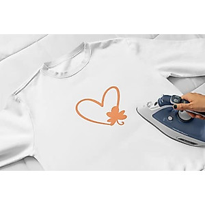 Heart Shamrock Iron On Decal, St Patricks Day Shirt Transfer, Iron On Transfer, Clover Patch, Glitter Decal, St Paddy, Good Luck Four Leaf (Grass Glitter)