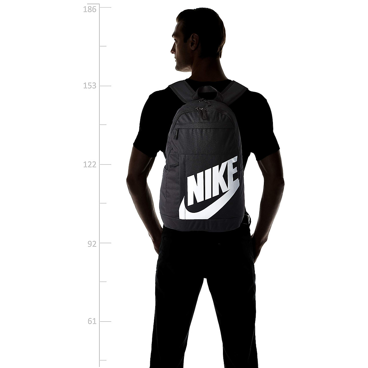 Nike Elemental Backpack (Black/White)