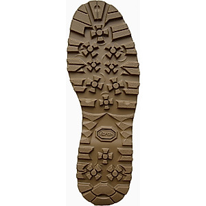 Belleville 510 MEF 8 Inch Ultralight Marine Corps Combat Boots for Men (EGA) - Certified USMC Coyote Brown Leather with High Traction Vibram Outsole, Berry Compliant, Coyote - 9 W