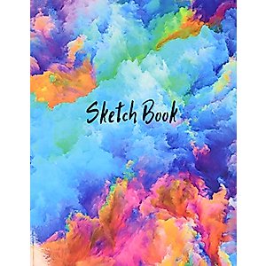 Sketch Book: Notebook for Drawing, Writing, Painting, Sketching or Doodling, 120 Pages, 8.5x11 (Premium Abstract Cover vol.4)