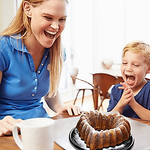 WBJKZJD Charlotte Cake Mold Aluminium Kitchen Accessories Decoration Christmas Wedding Family 3D Charlotte Cake Pan (Love heart shape)