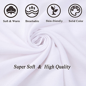 Ciormis Pashmina Shawls for Women, Summer White Lightweight Pashmina scarves and wraps for Wedding Bridesmaids(White)