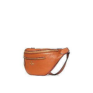 Kate Spade New York Leila Leather Belt Bag Fanny Pack in Warm Gingerbread