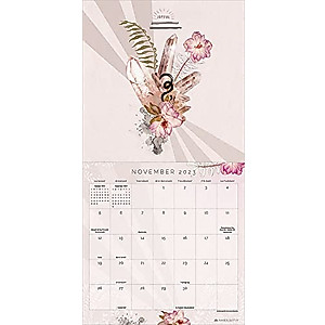 FIREWEED 2023 Wall Calendar: Made of Magic | 12" x 24" Open | Amber Lotus Publishing