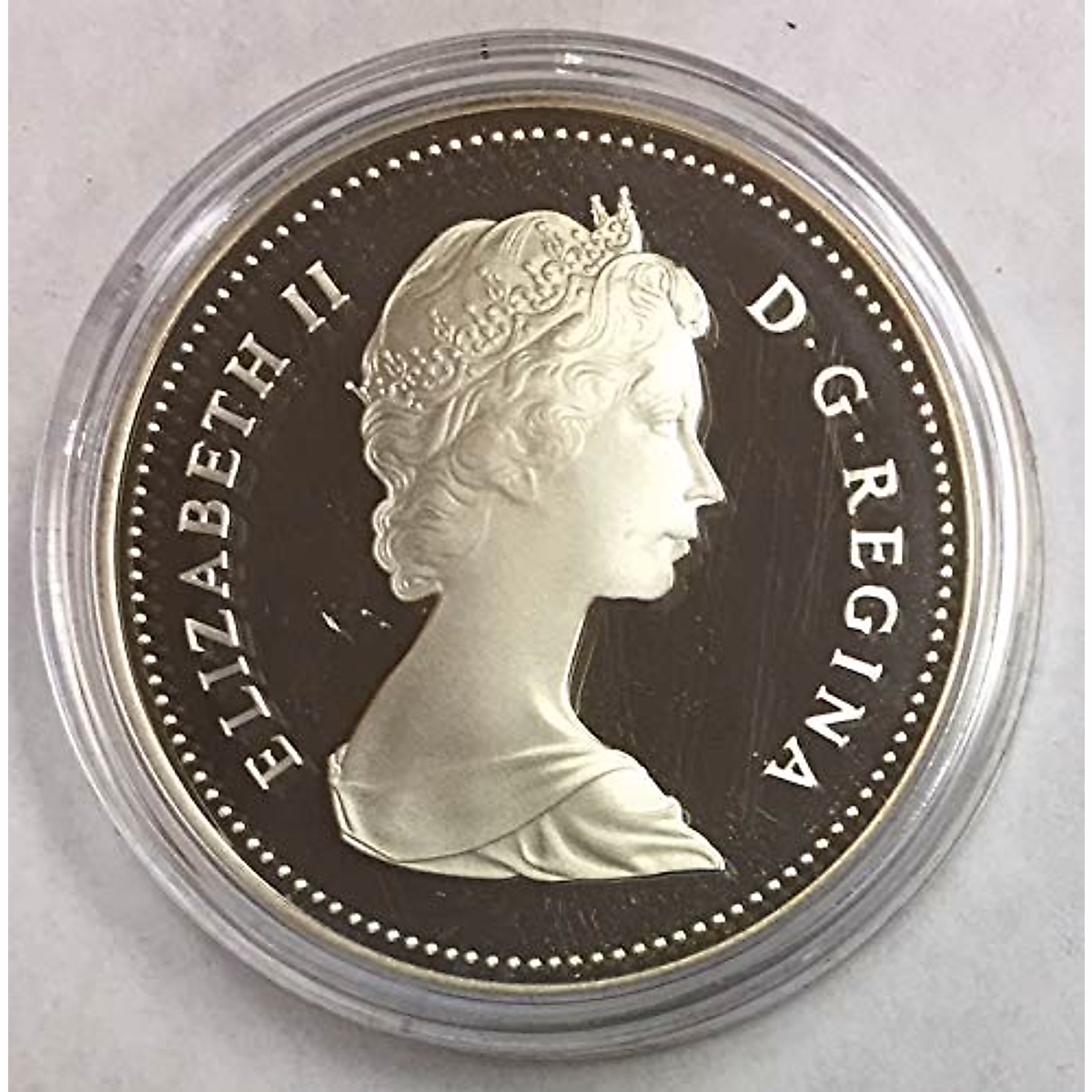 CA 1984 Canada 150th Anniversary of Toronto Silver Dollar in Original Packaging and COA Proof