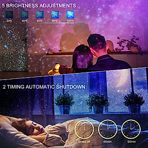 Astronaut Star Projection Light,LED Kids Night Light,Galaxy Nebula Ceiling Projector Lamp,with Remote and Timer,for Children and Adults Bedroom Party Best Gift