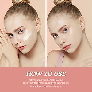 ETUDE Face Blur Smoothing SPF 33 PA ++ (21AD) | Multi-Makeup Coral Base Primer with Smoothening Effect and UV Rays Protection for a Milky Skin | Korean Makeup