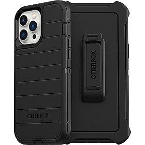 OtterBox Defender Series Case for Apple iPhone 13 Pro Max - Non-Retail Packaging (Black)