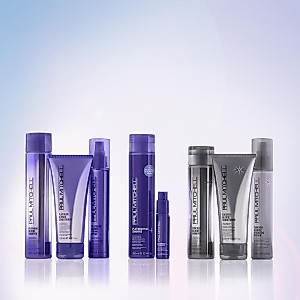 Paul Mitchell Platinum Blonde Purple Toning Spray, Cools Brassiness, Eliminates Warmth, For Color-Treated Hair + Naturally Light Hair Colors, 5.1 Fl Oz