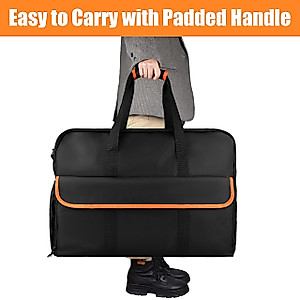 Amerbro Coleman Stove Carry Case - 2 Burner Stove Case - 24.5 x 6.8 x 17.7in