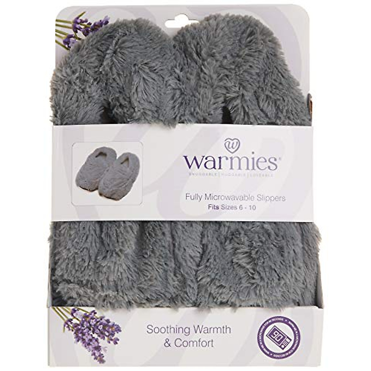Intelex Warmies Slippers, Grey