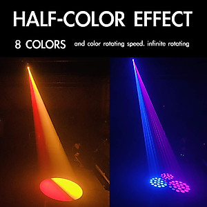 75W LED Spot Moving Head Light LED DJ Beam Light LED Mini Moving Head lightwith GOBO&Color Wheel Disco DJs Equipmentnt