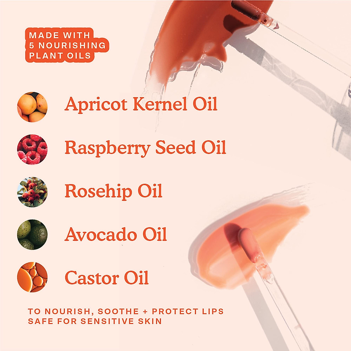 Tower 28 ShineOn Milky Lip Jelly, OAT, Non-Sticky Lip Gloss, Milky Peachy Pink Vegan Lip Gloss, Moisturizing Apricot and Raspberry Seed Oil, Cruelty Free