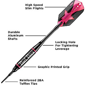 Viper Vanity Soft Tip Darts with Storage/Travel Case: Dart Diva, 16 Grams