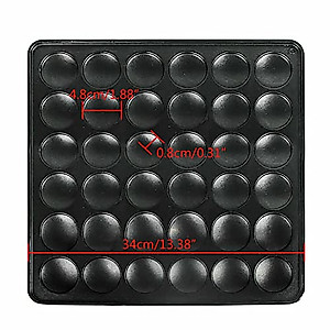 Commercial Pancake Maker， Mini Dutch Dorayaki Pancake Baker Waffle Maker Electric Muffin Making Machine 36 Holes Double Switch Non-stick Surface thermosta for Bakery Home and Kitchen (13.58*15.94*7.28inch)