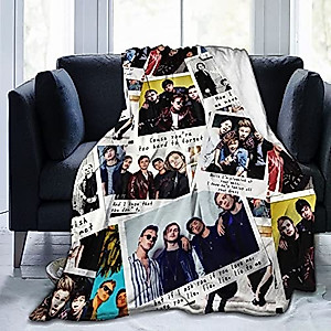 Woodyotime 5sosTop Selling Merchandise Ultra-Soft Micro Fleece Blanket 60"X50"