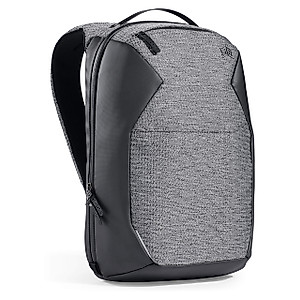 STM Myth 18L Laptop Backpack - Durable, Stylish, and Laptop Backpack with Pockets - Fits 15-Inch Laptop and 16-Inch MacBook Pro with Laptop Protection - Granite Black (stm-117-186P-01)