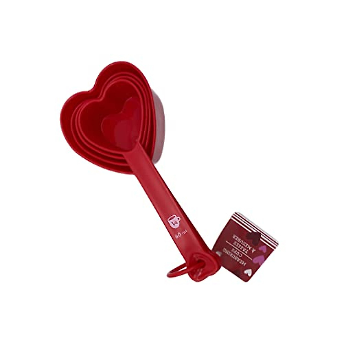 The ULTIMATE Valentine's Day Baking Bundle Set Featuring Pillsbury Funfetti Vanilla Cake Mix, Pillsbury Funfetti Vanilla Frosting with Sprinkles, Pillsbury Funfetti Brownie Mix, Kiss Lips and Happy Valentine's Day Cupcake Liners and Heart Shaped Measuring