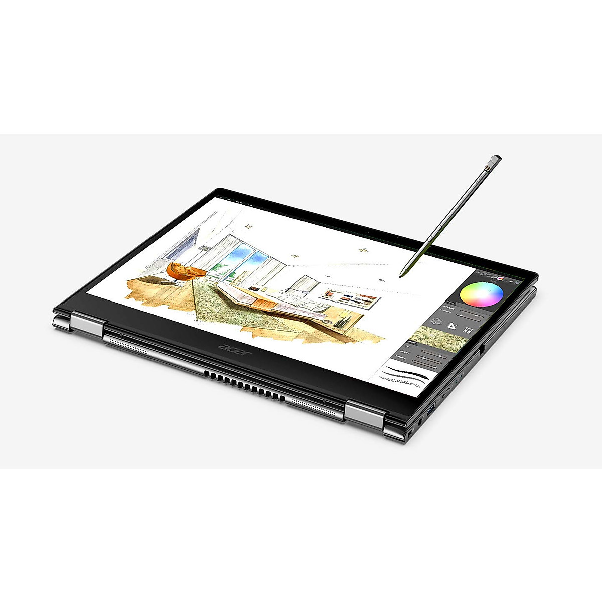 acer Spin 5 13.3" FHD Touch Screen 2-in-1 Laptop with Intel Quad Core i7-8565U Processor up to 4.60 GHz, 16GB Memory, 512GB SSD, Backlit Keyboard, and Rechargeable Active Stylus Included