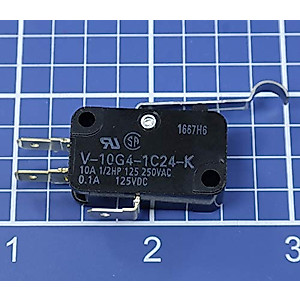 Omron V-10G4-1C24-K (2 pcs) Miniature Switch